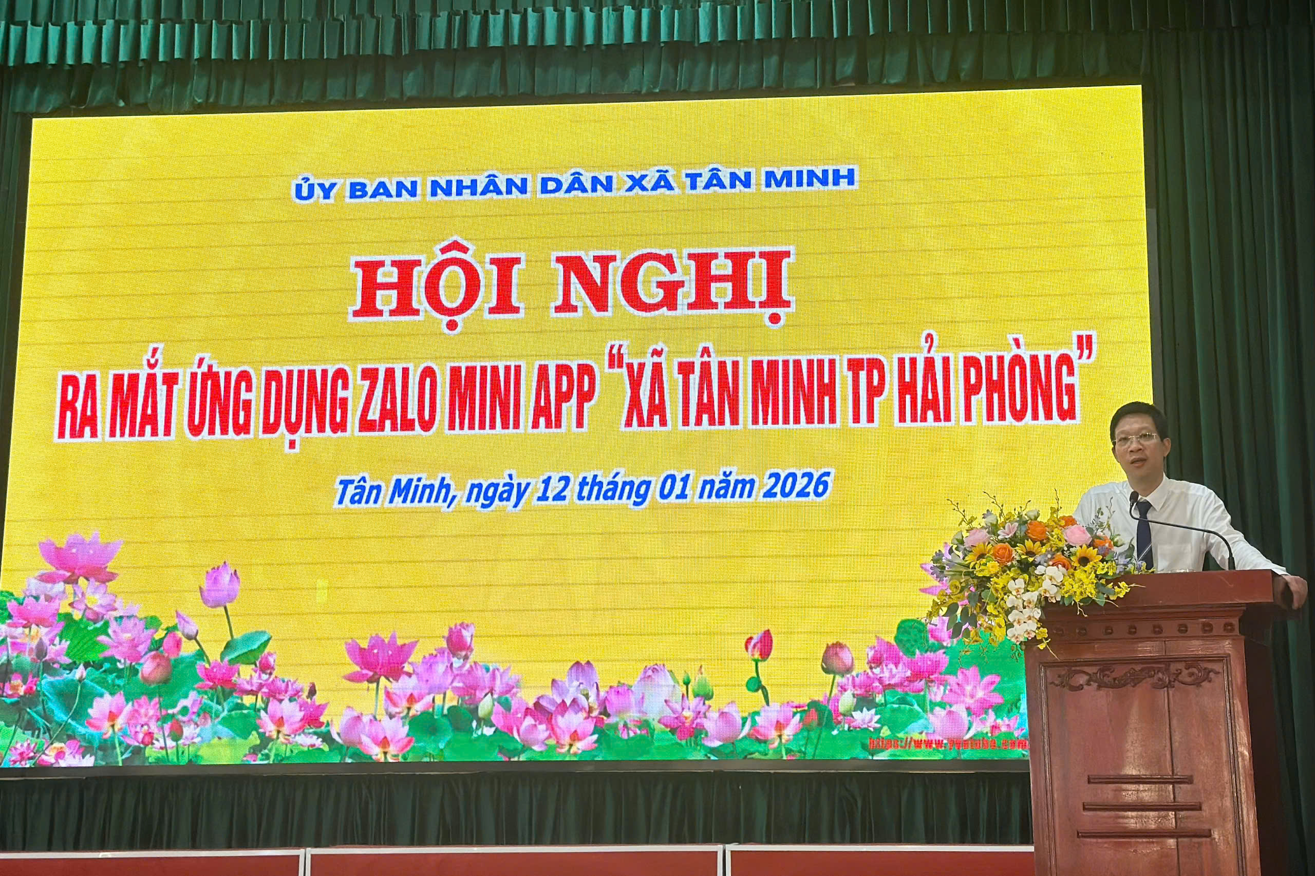 RA MẮT ỨNG DỤNG ZALO MINI APP XÃ TÂN MINH – TIỆN ÍCH SỐ CHO MỌI NHÀ